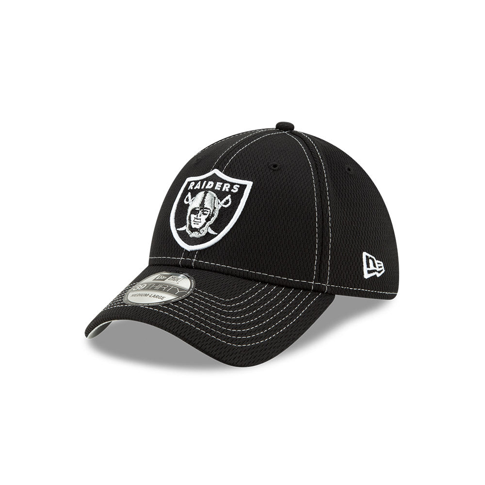 Las Vegas Raiders New Era 2019 On Field Sideline Home 39Thirty Flex Fit ...
