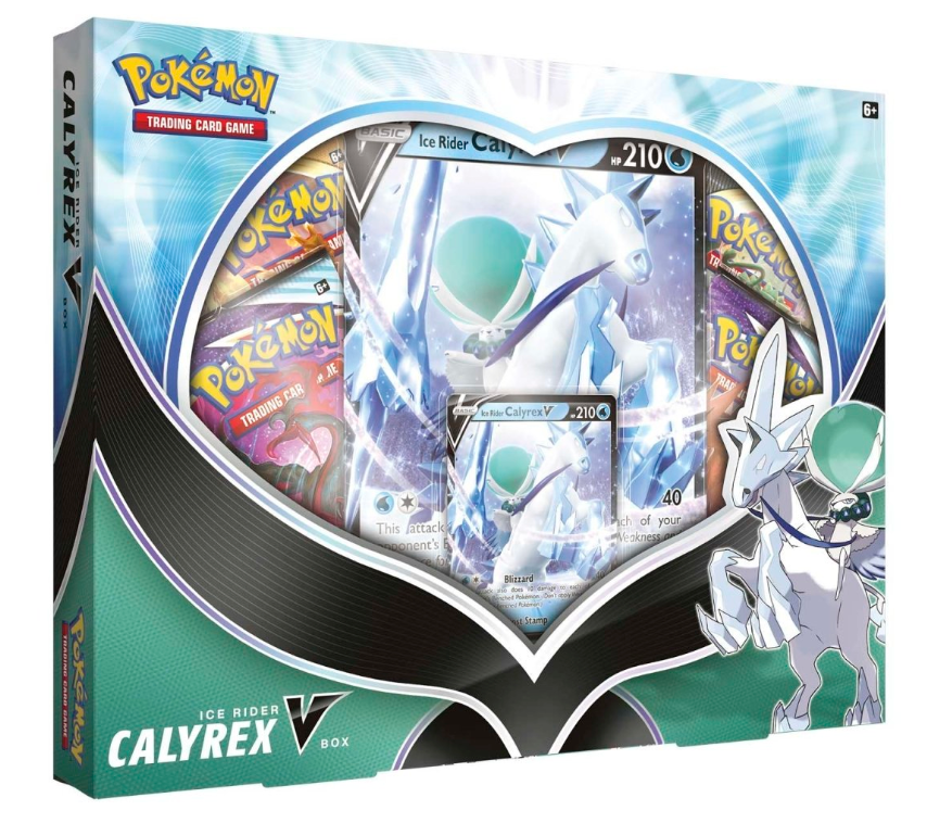 Pokémon TCG: Ice Rider Calyrex V Box - Proleaguesports.ca – Pro League ...